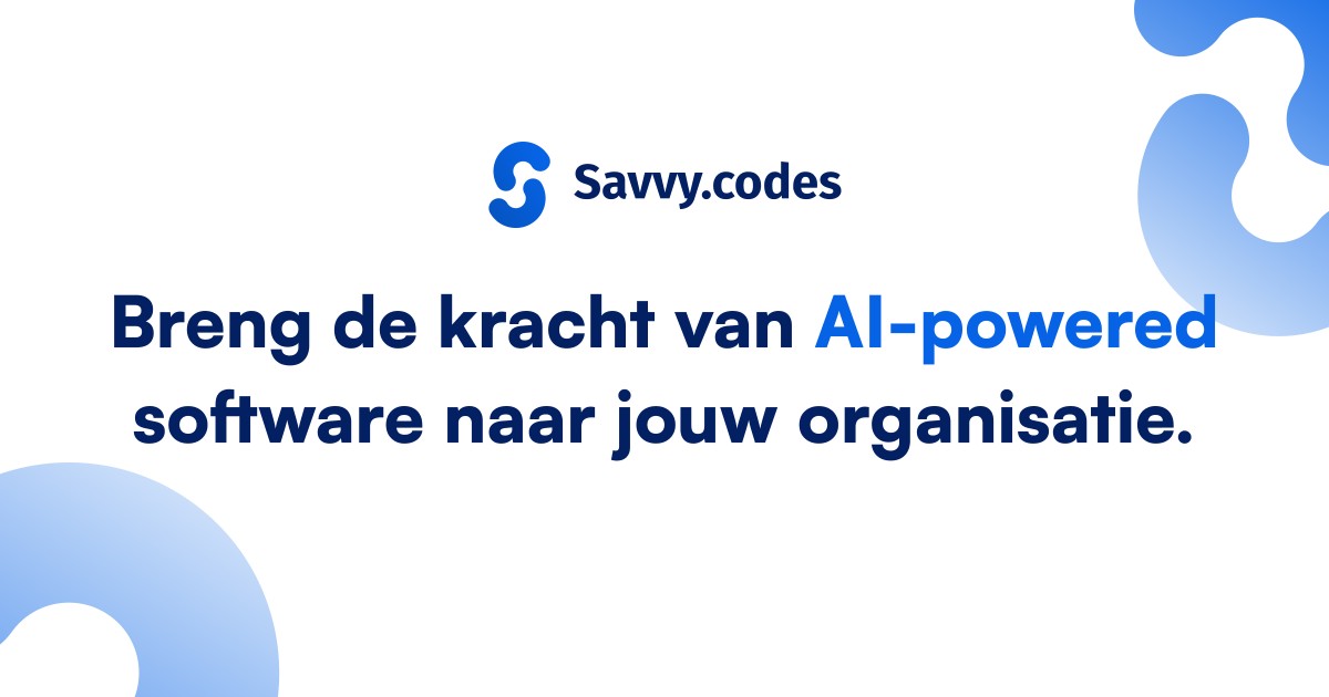 Mobiele app laten maken - Savvy.codes